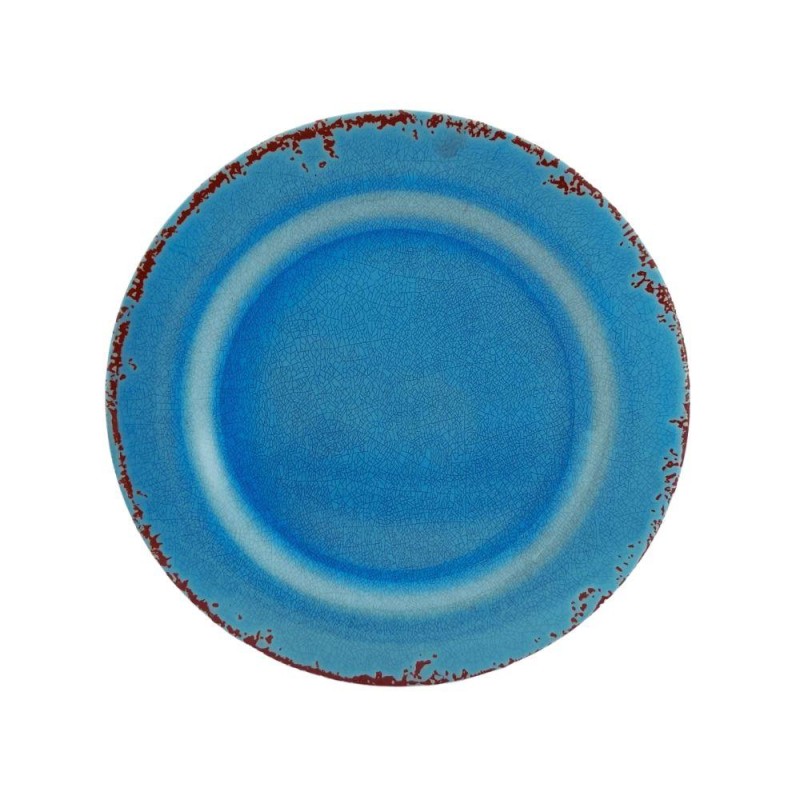 Plato Trinche Redondo de 23 cm de Melamina tipo Plástico Enablu Vintage ...