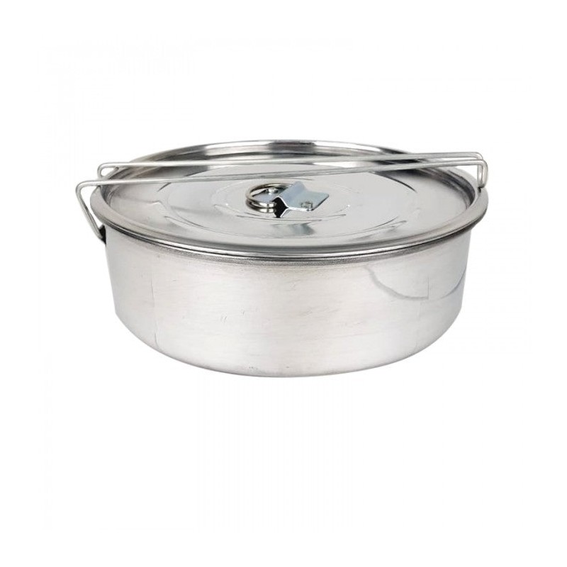 Flanera Fiambrera de Aluminio con Tapa y Seguro 18 cm Cocina de Bea ...