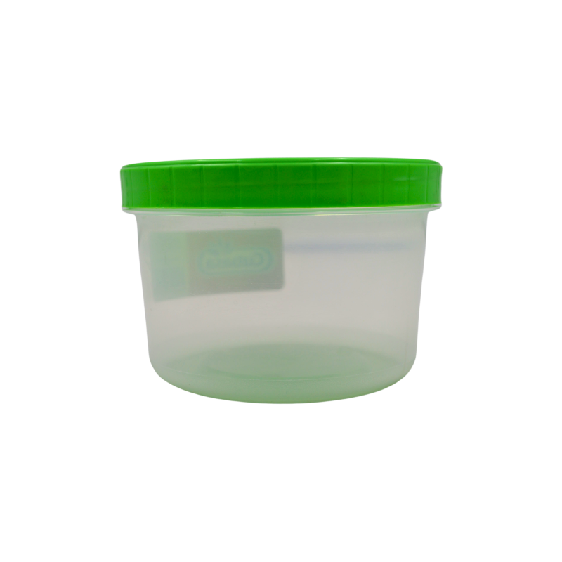 Recipiente Redondo Hermético 650 ml de Plástico con Tapa Rosca Varios ...